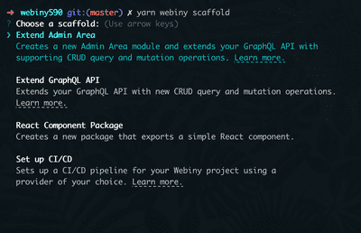 Webiny v5.9.0 - Improved Scaffolding and Development Workflows | Webiny